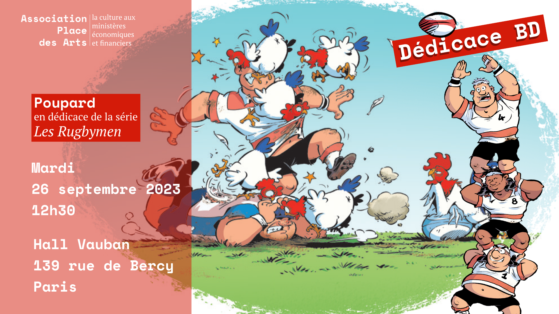 Rencontre dédicaces BD avec Poupard - Place des Arts