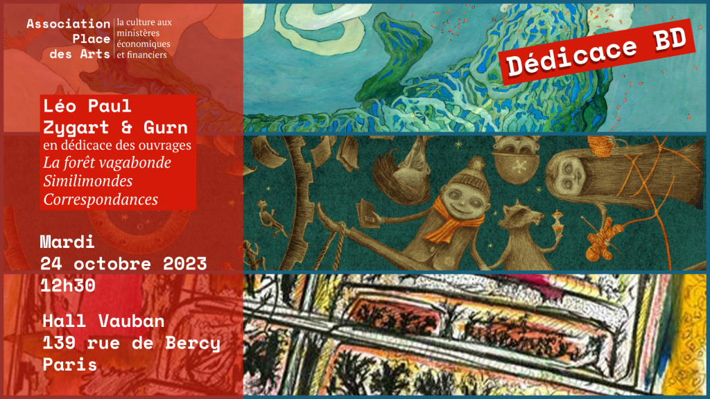 Rencontre dédicaces BD avec Léo Paul, Stan Zygart et Gurn - Place des Arts